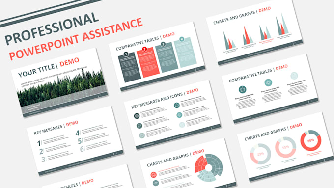 Refresh an existing powerpoint presentation by Pptmonkeys | Fiverr
