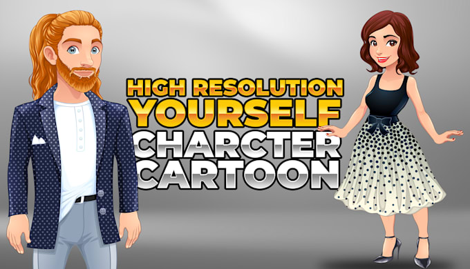 Make yourself cartoon character by Juliat_stranger | Fiverr