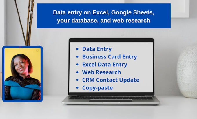 Do data entry on excel or your database and web research by ...
