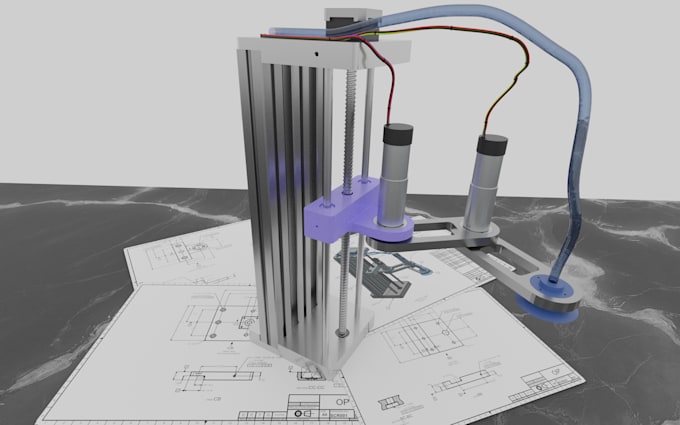 Design 3d models and technical drawings by Opreciado | Fiverr