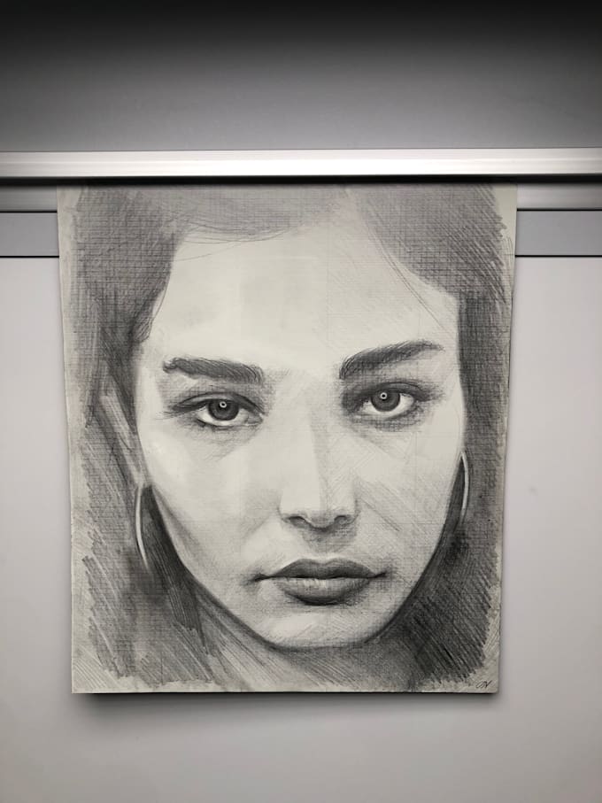 Draw a realistic drawing and time lapse the process with a new gopro ...