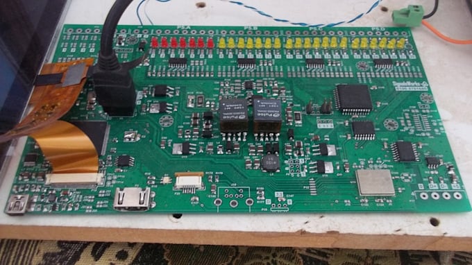 Embedded system design, pcb layout, mcu software and fpga logic by ...