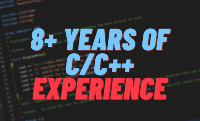 Code your c or c plus plus projects by Noahschwartzbiz | Fiverr