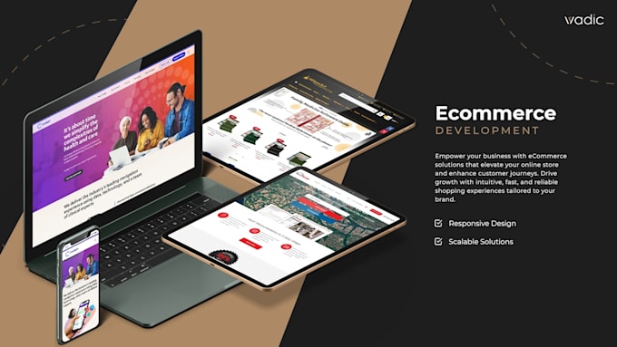Create ecommerce website, dropshipping online store using shopify, woocommerce by Wadicusa | Fiverr
