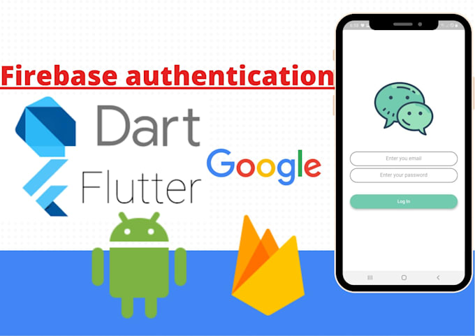 Do firebase authentication in your app by Aminabekir | Fiverr