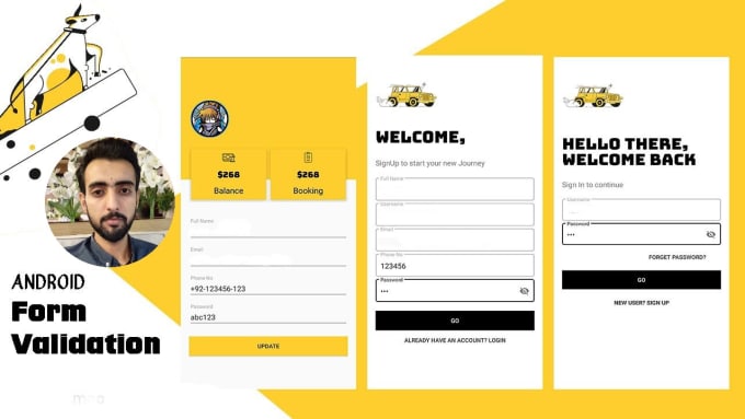 Design android app or responsive xml layout by Muhammad_shani | Fiverr