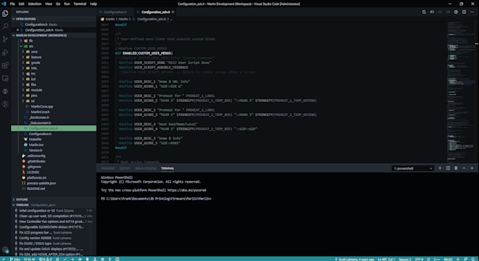 Create custom marlin configuration for your 3d printer by Depreciated ...