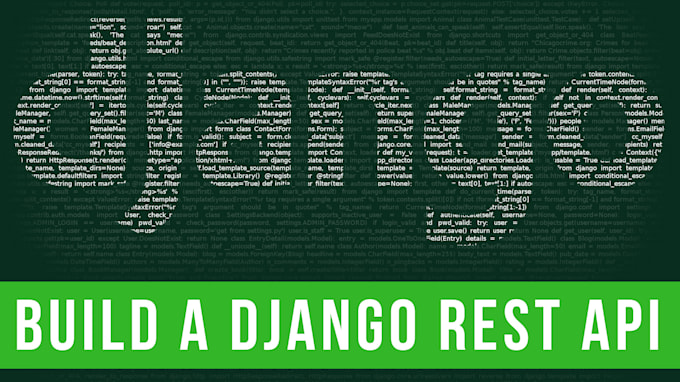 Create Rest Api In Django By Swatijalan Fiverr 8596