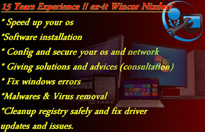 Fix your pc troubles professionally by remote assistance by Khaled_tech ...