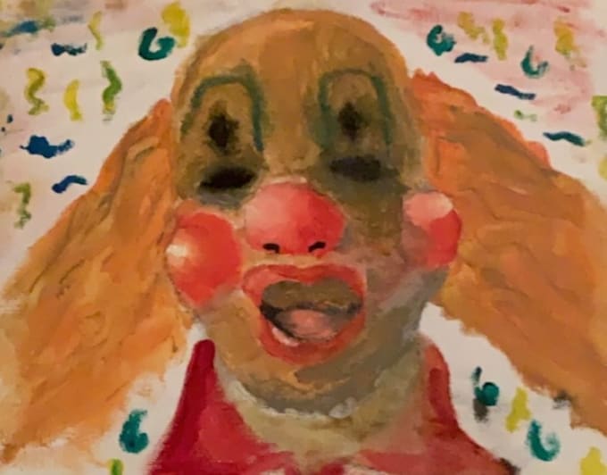 Black and white mediocre drawings and oil paintings by Shroomies | Fiverr