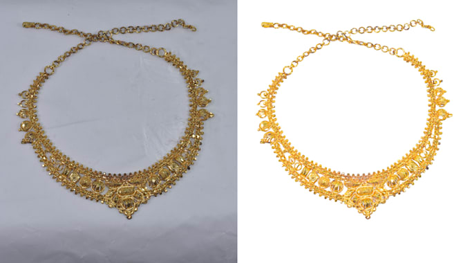Jewellery background remove and retouching by Softweb2014 | Fiverr