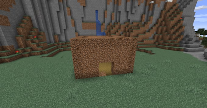 Build a dirt house in your minecraft world or server by Justdemaneville ...