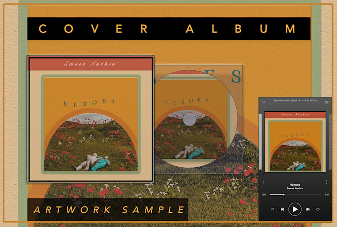 Create 3d artwork album cover concept by Gradika | Fiverr