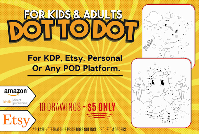 Create Connect The Dots Pages For Kids And Adults By Mek012 Fiverr Create Connect The Dots Pages For Kids And Adults By Mek012 Fiverr