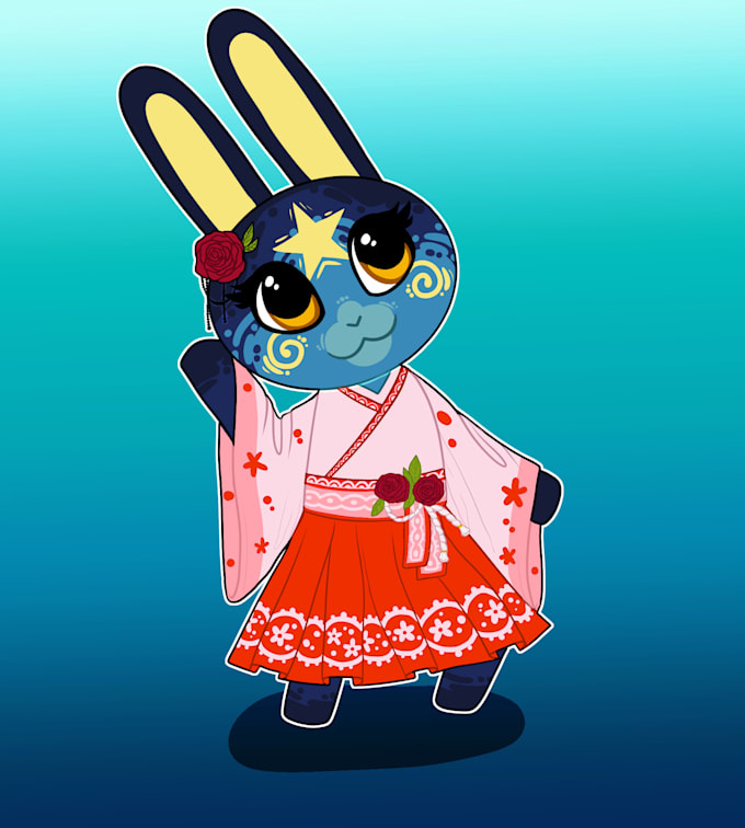 Draw animal crossing style portraits by Fallenfishy | Fiverr