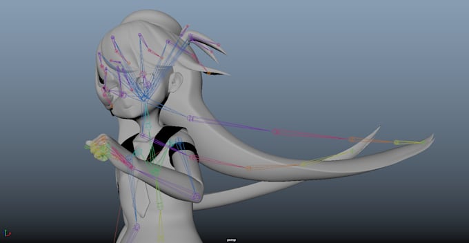 Rig and setup your virtual youtuber anime character by Aprianrudina ...