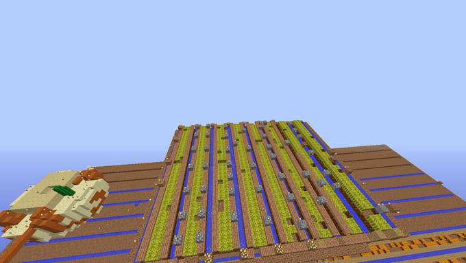 Build a minecraft hypixel skyblock farm for you by Nicktheguy31 | Fiverr