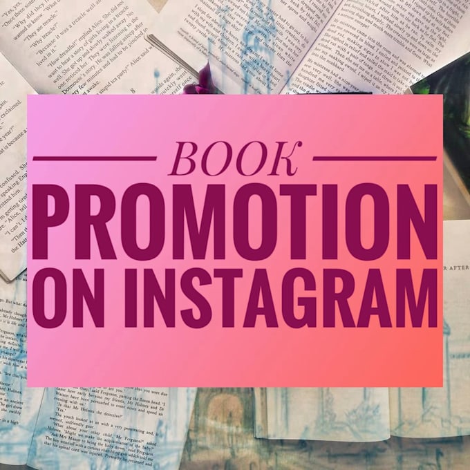 Promote your book on instagram by Abantikabose | Fiverr