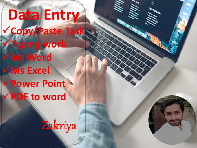Do perfect excel data entry,copy paste ,pdf to excel,word by Zakriya_bughio | Fiverr