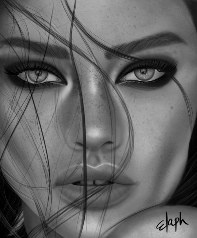 Draw amazing digital art by Elapaints | Fiverr