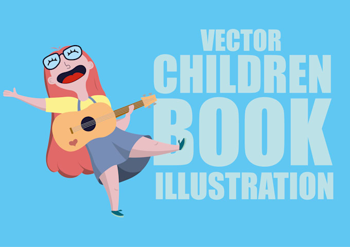 Draw a vector children book illustration by Komardmitry | Fiverr