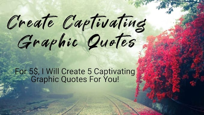 Create captivating quotes design by Tinb6785 | Fiverr