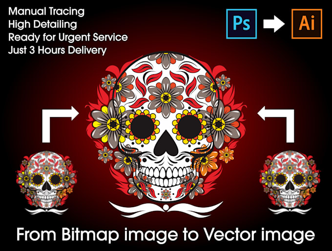 Vectorize or revamp your image, logo, bitmap to vector high res within ...