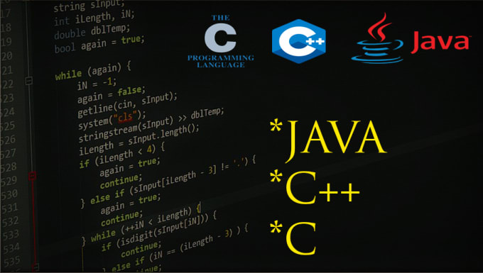Do C Cpp And Java Project For You By Lakmalkavindu Fiverr