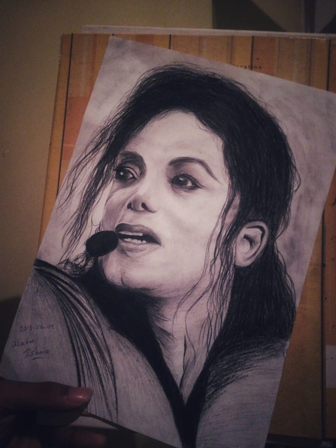 Drawing very realistic portraits drawings by Nadubro | Fiverr