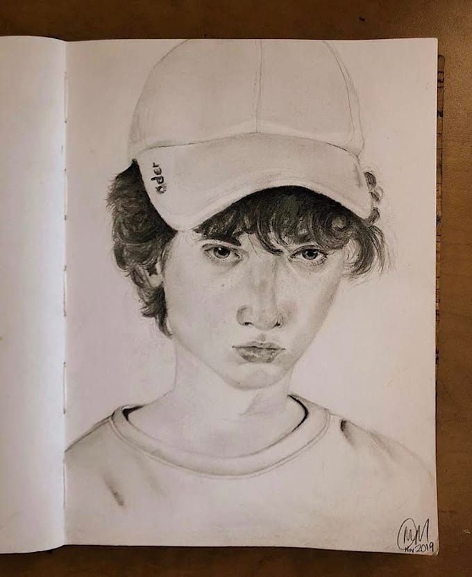 Realistic drawing of anyone you want by Megan_major | Fiverr