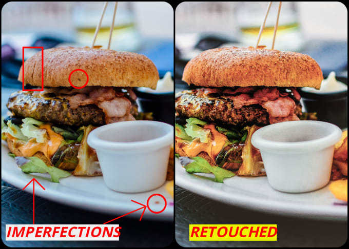 Do food photography editing and retouch food photos by Musama619 | Fiverr