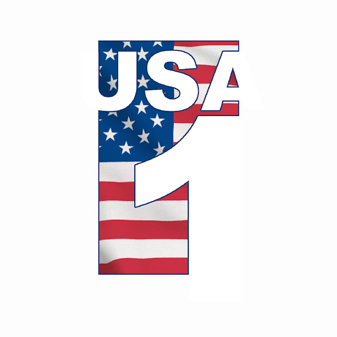 Usa 1 logo design by Fikryhiday | Fiverr