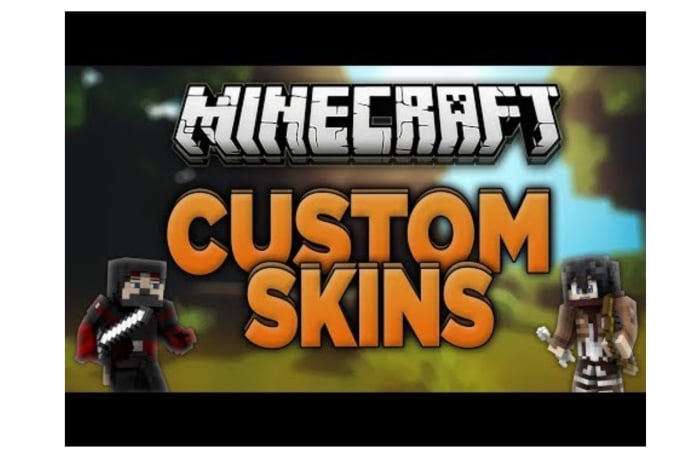 Full custom and detailed minecraft skins by Valorousmin | Fiverr