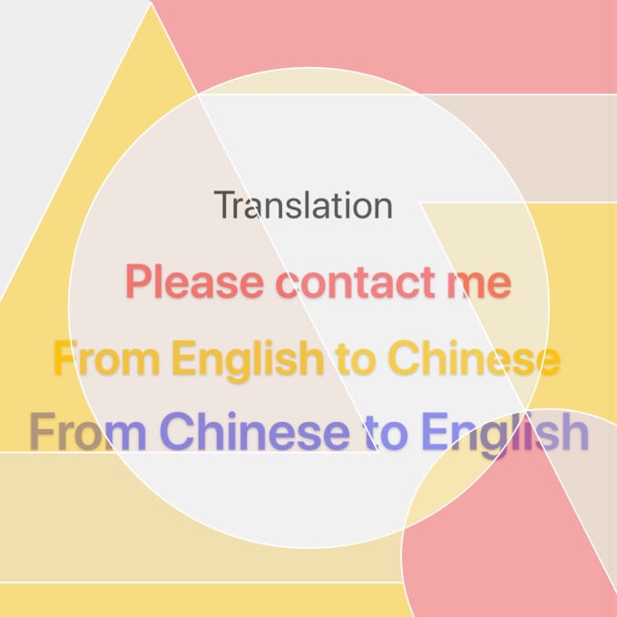 Make translation be true by Ophelia_hong | Fiverr Make translation be true by Ophelia_hong | Fiverr