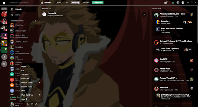 Make a personalized discord theme just for you by Azandrei | Fiverr