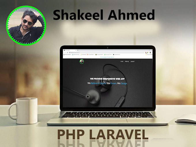 Build you a complete php laravel website by Shaghnani | Fiverr
