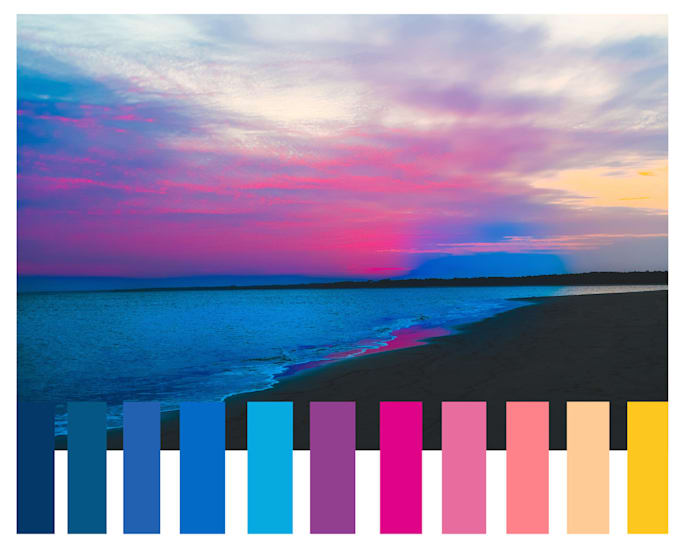 Create a custom color palette for you based on your photograph by ...
