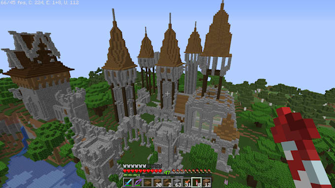 Build a medieval minecraft map only java edition by Mqrtycz | Fiverr