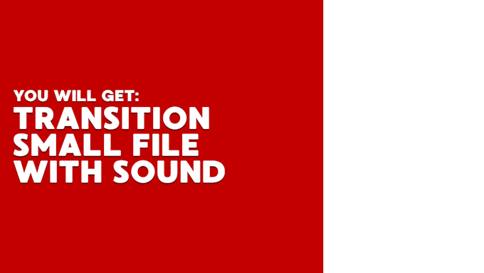 Make a custom scene transition with your own logo by Geesigns | Fiverr