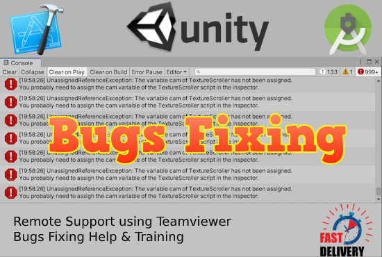 Fix Error And Bug Your Unity Game By Markabignale Fiverr