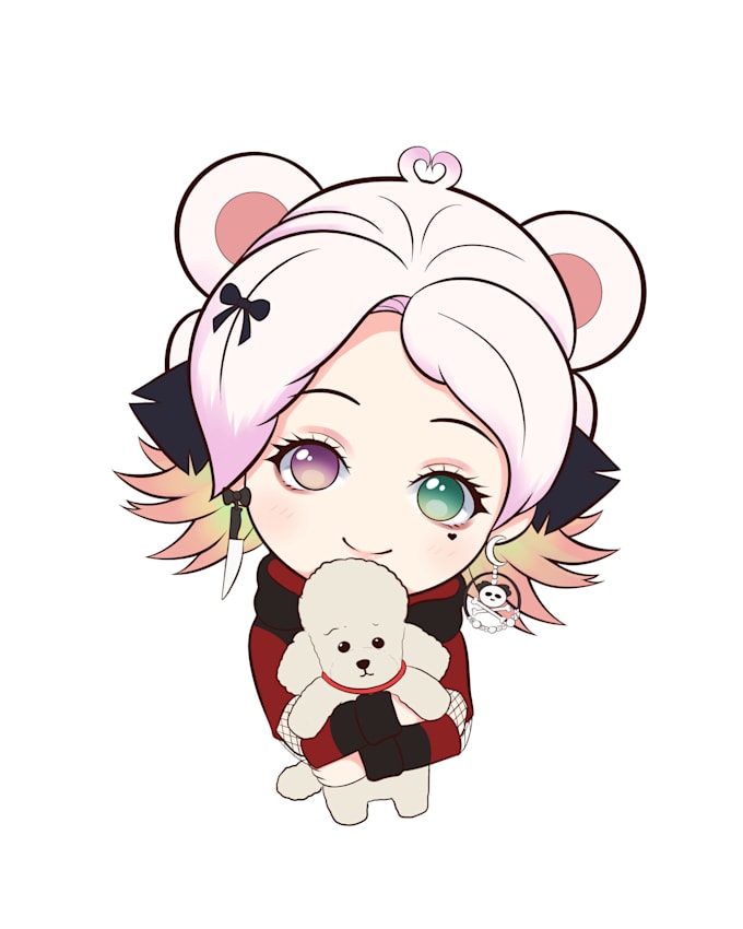 Draw chibi style based on your photo by Ahmadfaqihhanan | Fiverr