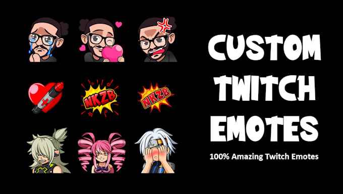 Design amazing emotes for twitch, discord, facebook, or kick by ...