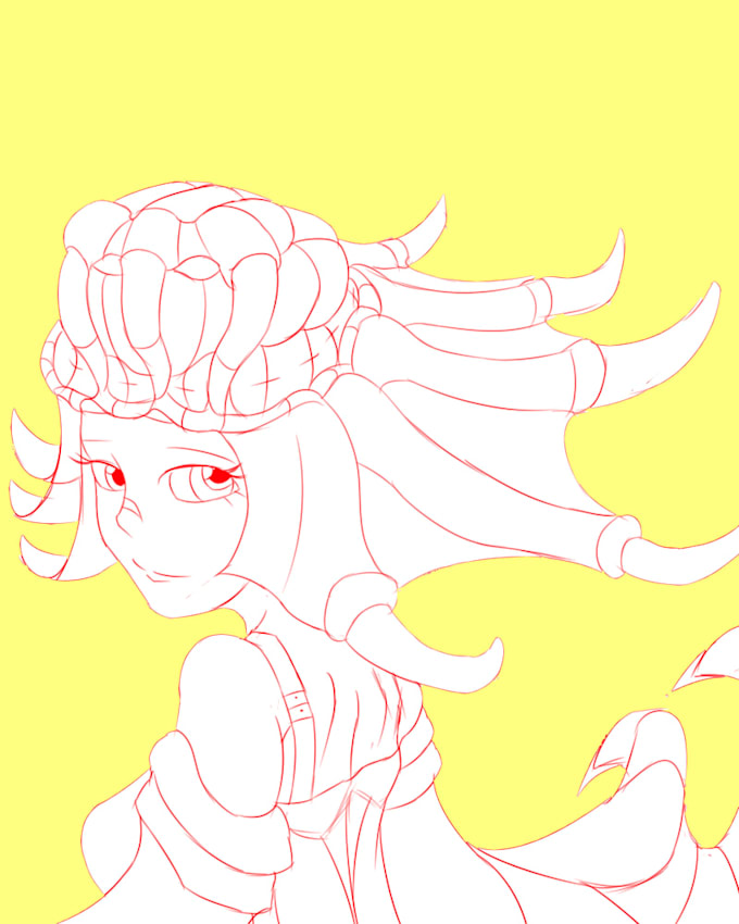 Draw anime clean line art for your need by Puetrapamp | Fiverr