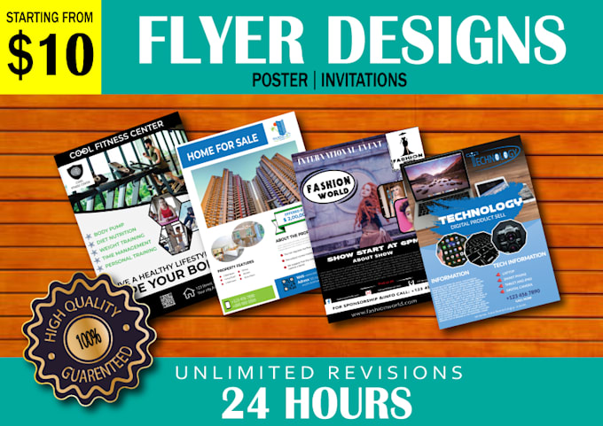 Design an outstanding flyer by Akhirunnisa00 | Fiverr