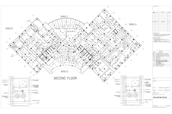 Do fire protection and detection drawings in autocad by Km_mehedig | Fiverr