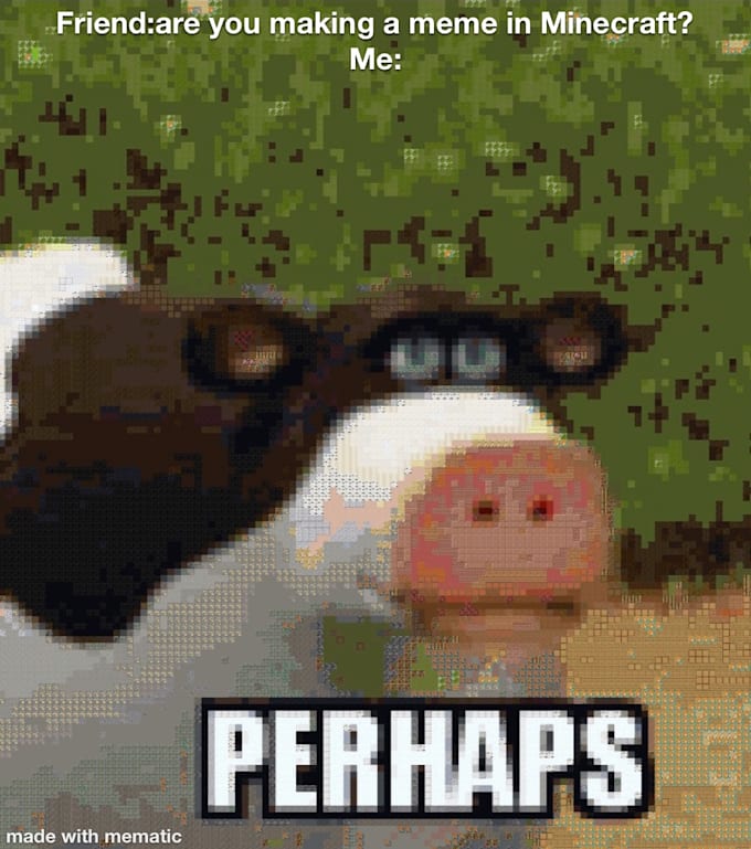 We will build anything you want in minecraft builds memes pixel art ect ...