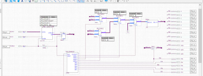 Do digital circuit design using quartus prime 18 by Aliciamay12 | Fiverr