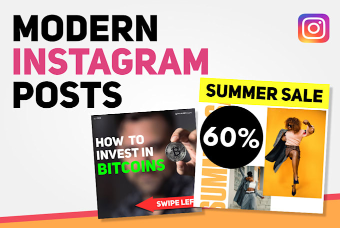 Design a modern instagram post by Phorkyz | Fiverr