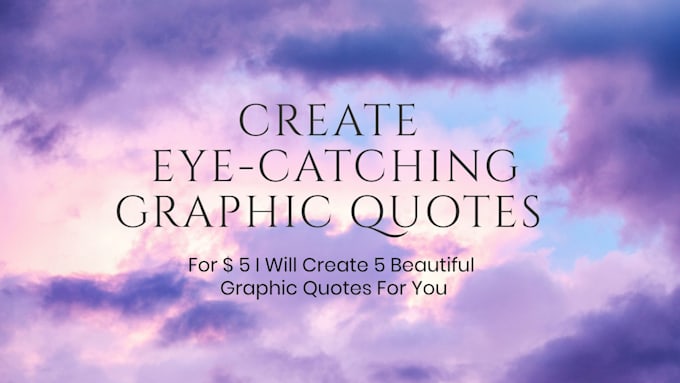 Create beautiful and captivating quotes design for you by Robelisa2583 ...