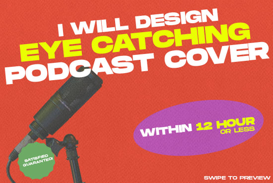 Design eye catching podcast cover art by Nezardde | Fiverr